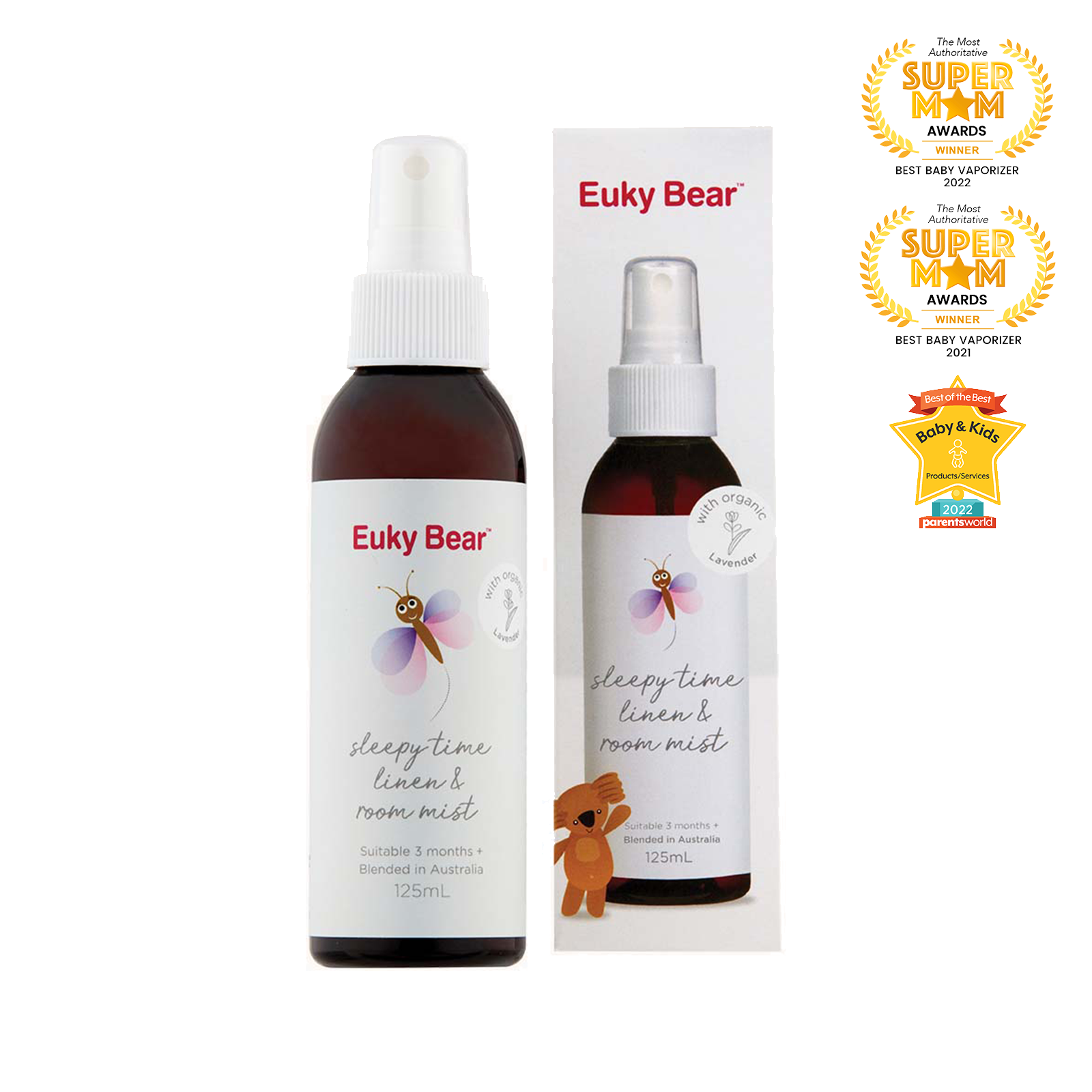 Euky Bear Sleepy Time Linen & Room Spray 125ml – Duracell Singapore